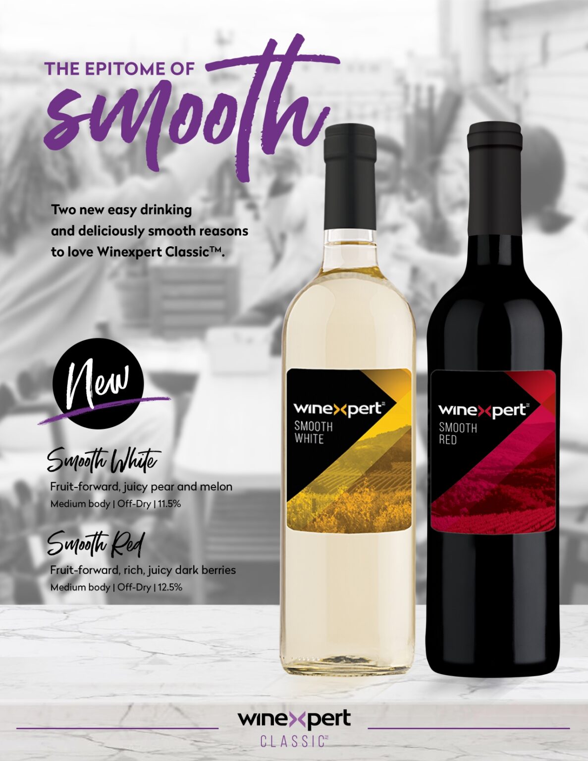 Classic Smooth White & Smooth Red - Fraser River Wines